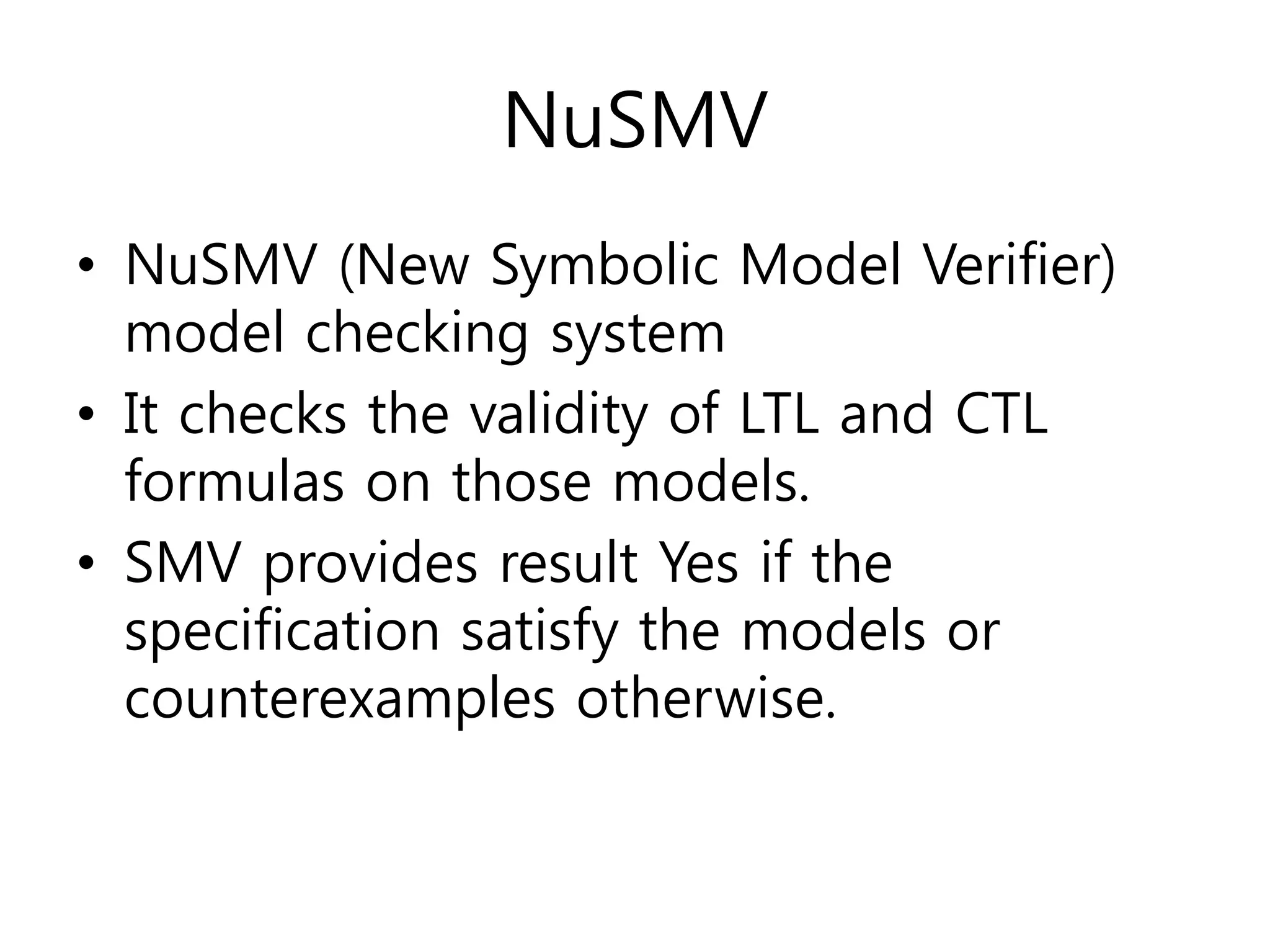 Model Checking Tutorial | PDF | Computing | Technology & Computing