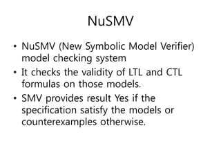 Model Checking Tutorial | PDF
