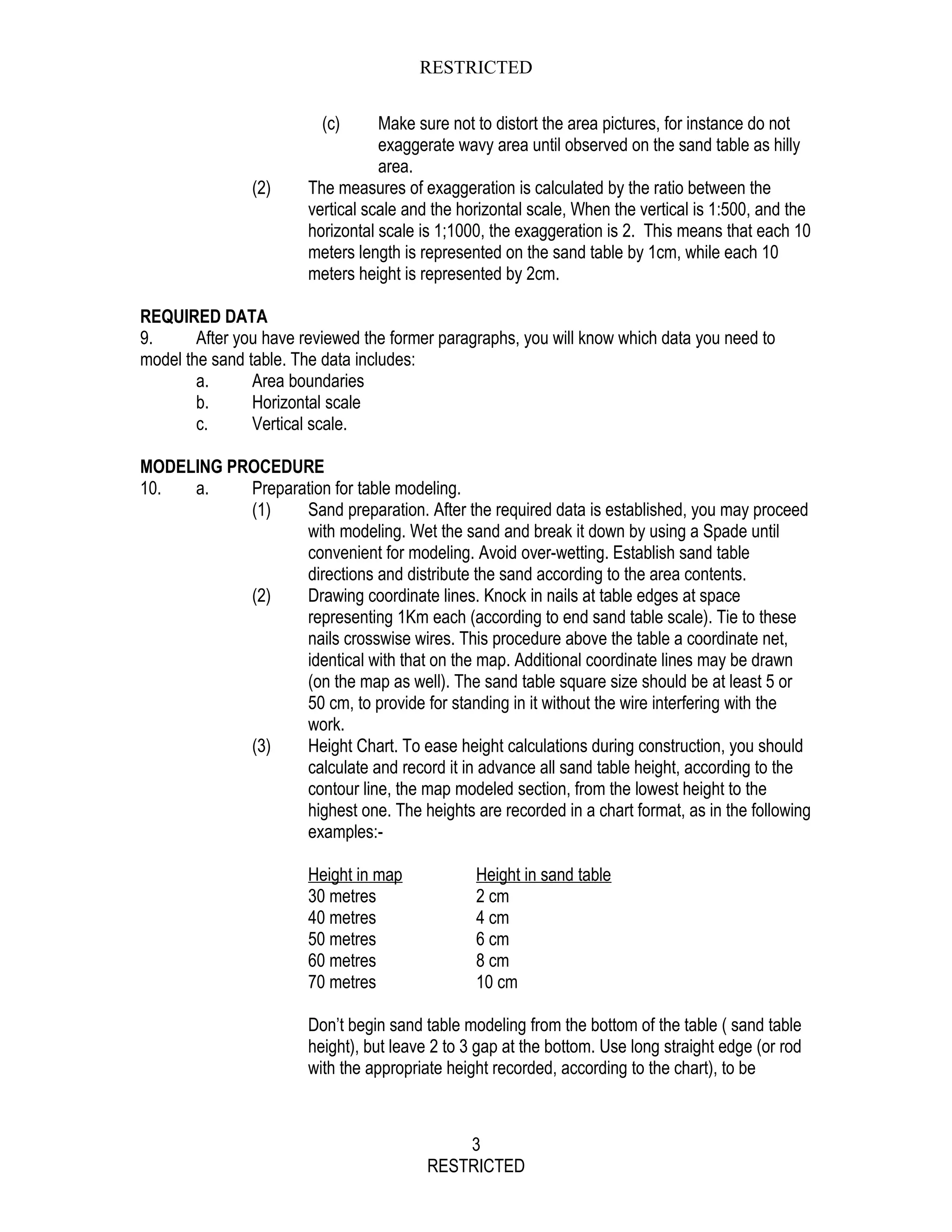 Model construction and briefing | DOC