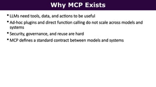 Model Context Protocol (MCP): Connecting AI Models to Real-World ...