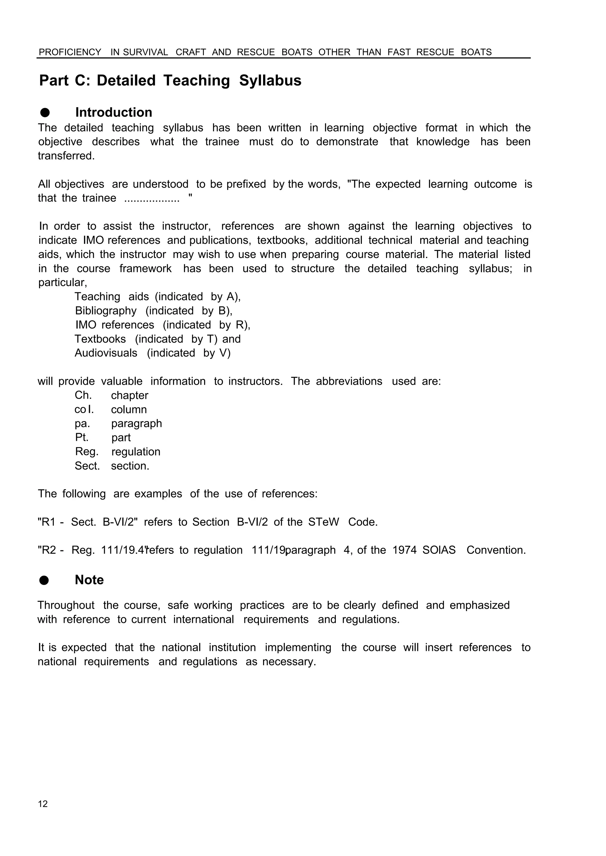 Model course1.23 proficiency in survival craft | PDF