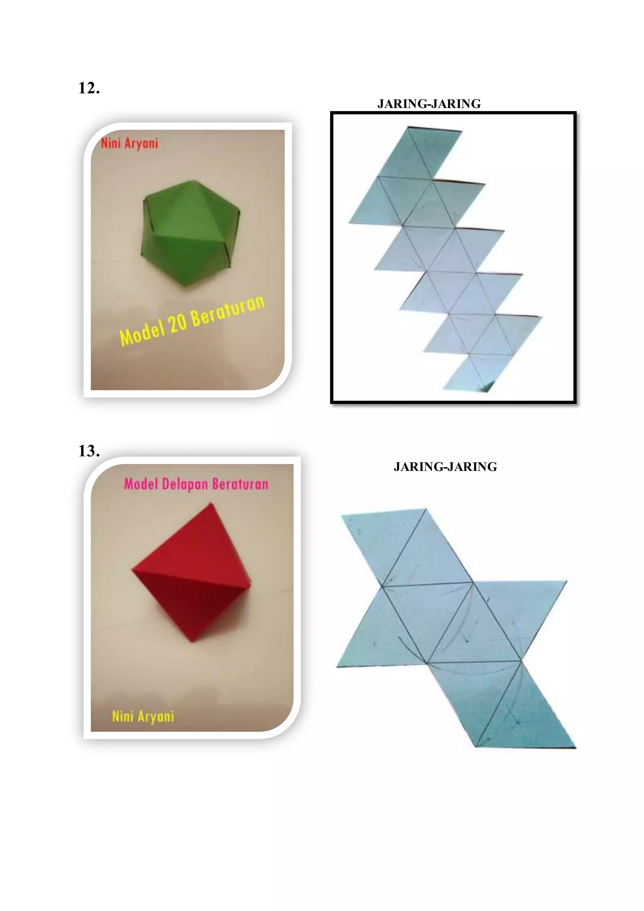 MODEL DAN JARING BANGUN RUANG NINI ARYANI UNNES - GEOMETRI SUHITO ...