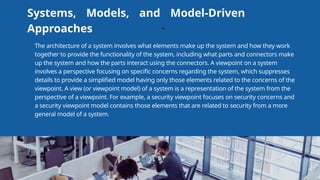 Model Data Architecture for College presentation | PPTX