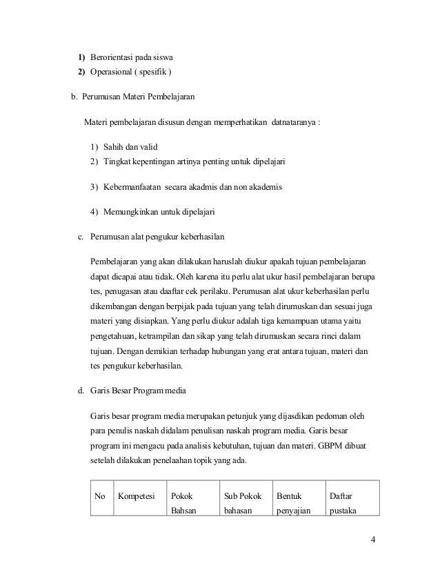 Contoh Desain Sistem Pembelajaran Model Addie Desain Pembela Contoh Desain Sistem Pembelajaran Model Addie Desain Pembela
