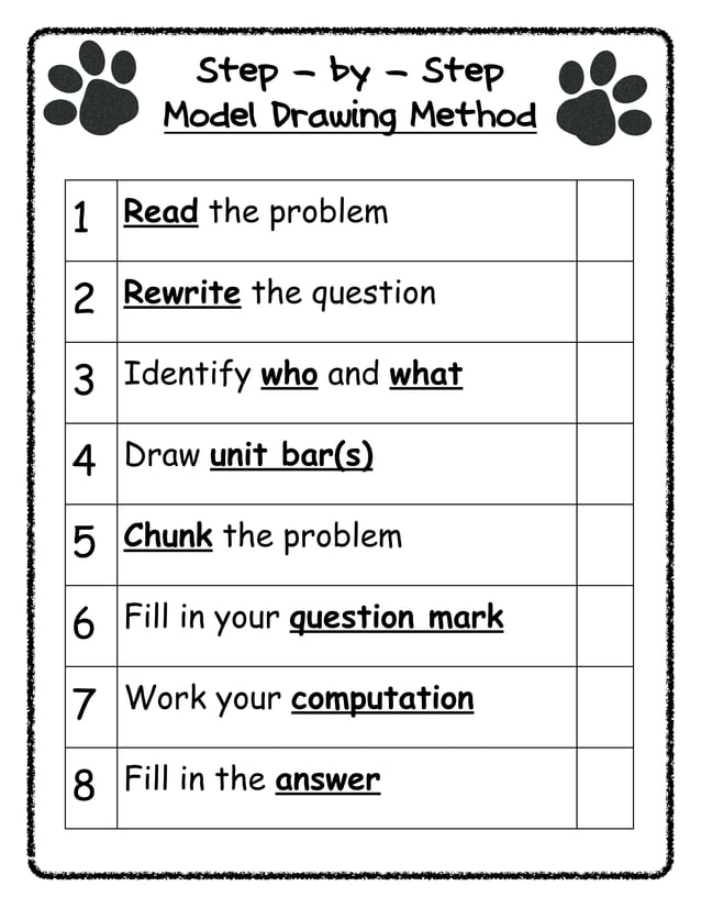 Model drawing steps | PDF