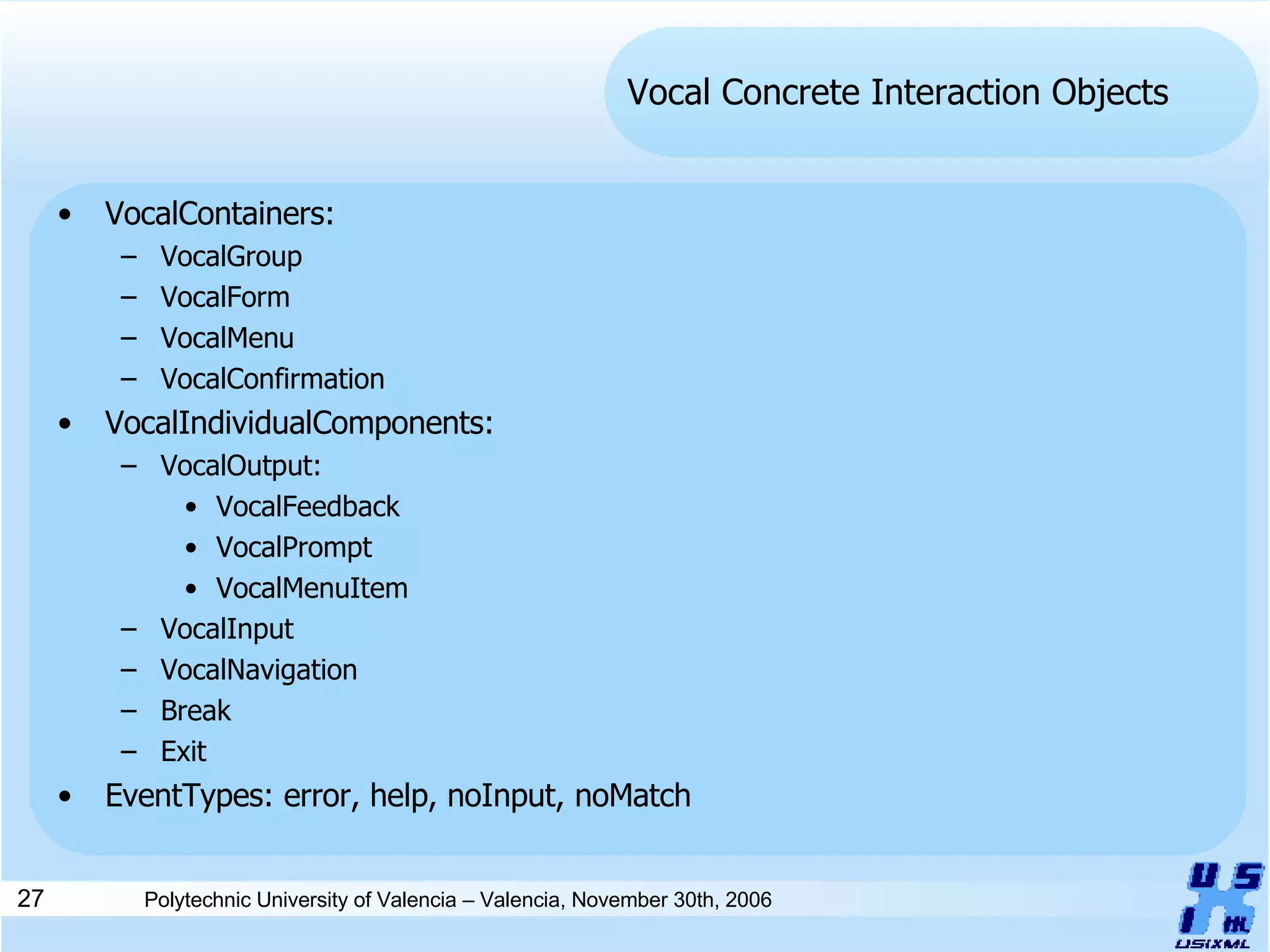 Model Driven Engineering Of Multimodal User Interfaces Ppt