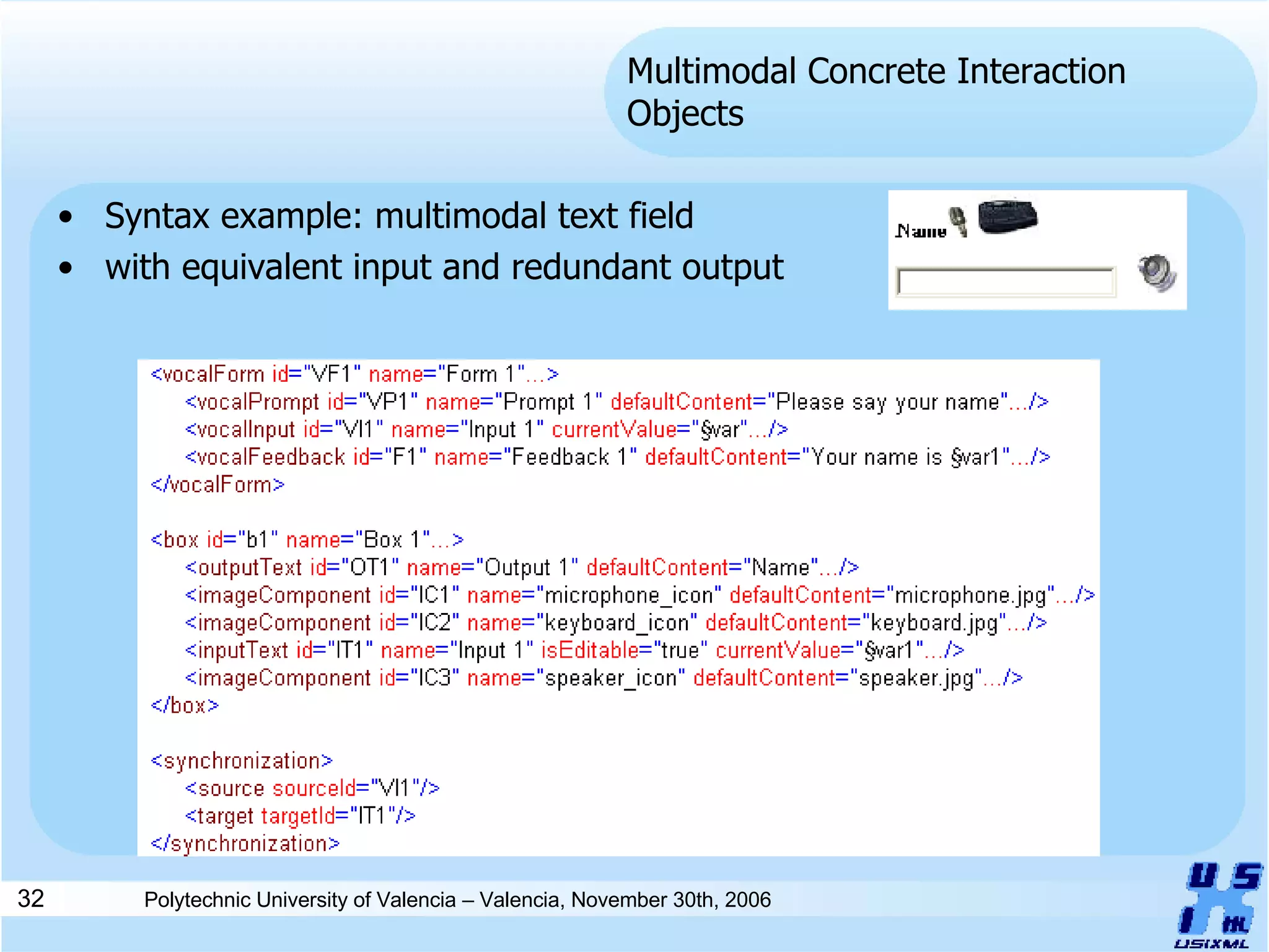 Model Driven Engineering Of Multimodal User Interfaces Ppt