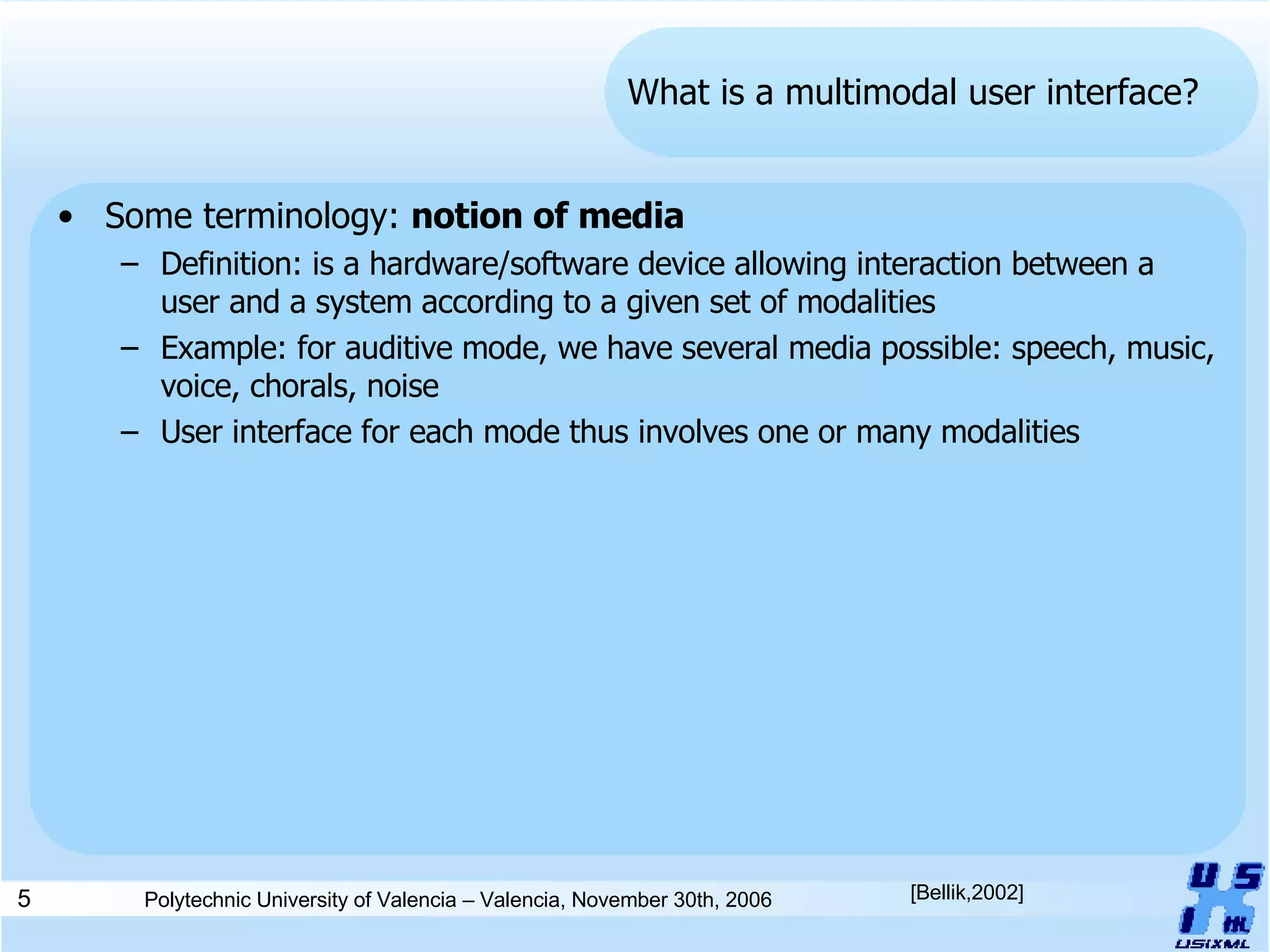 Model Driven Engineering Of Multimodal User Interfaces Ppt