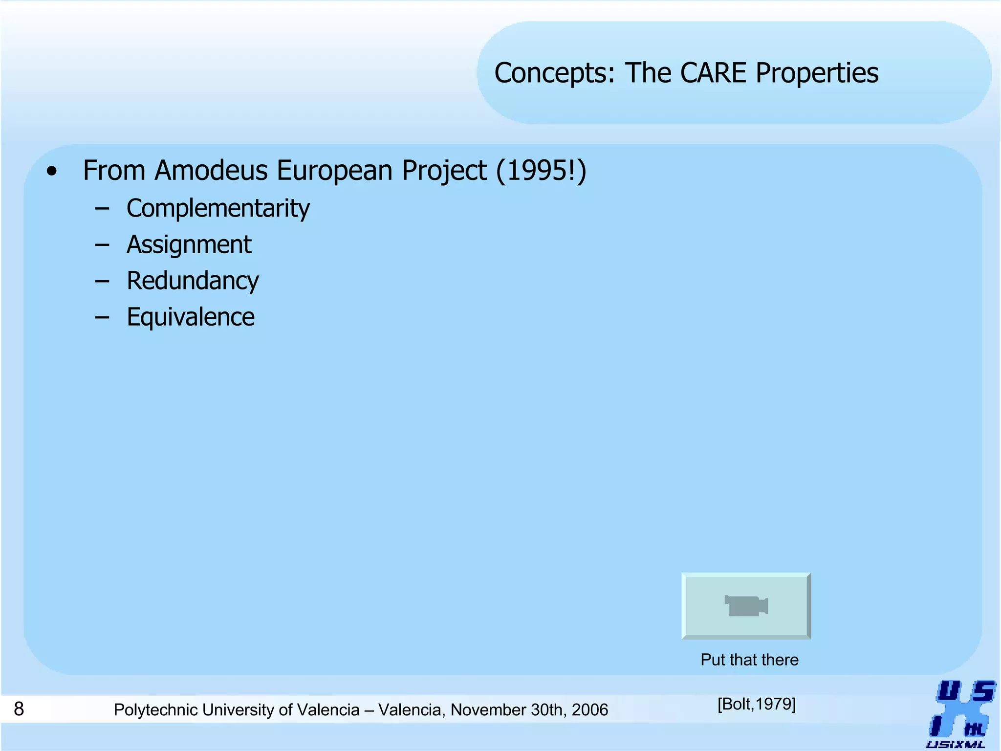 Model-driven engineering of multimodal user interfaces | PPT