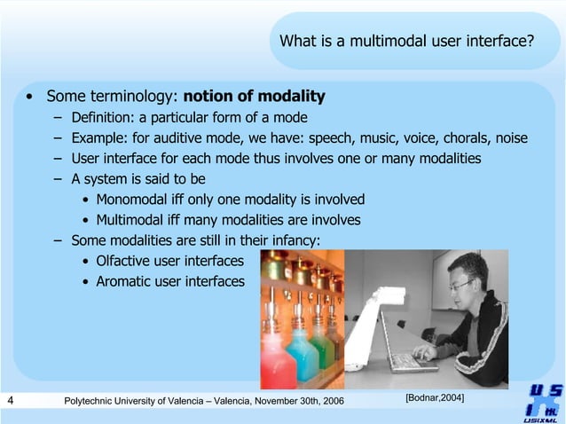 Model-driven engineering of multimodal user interfaces | PPT