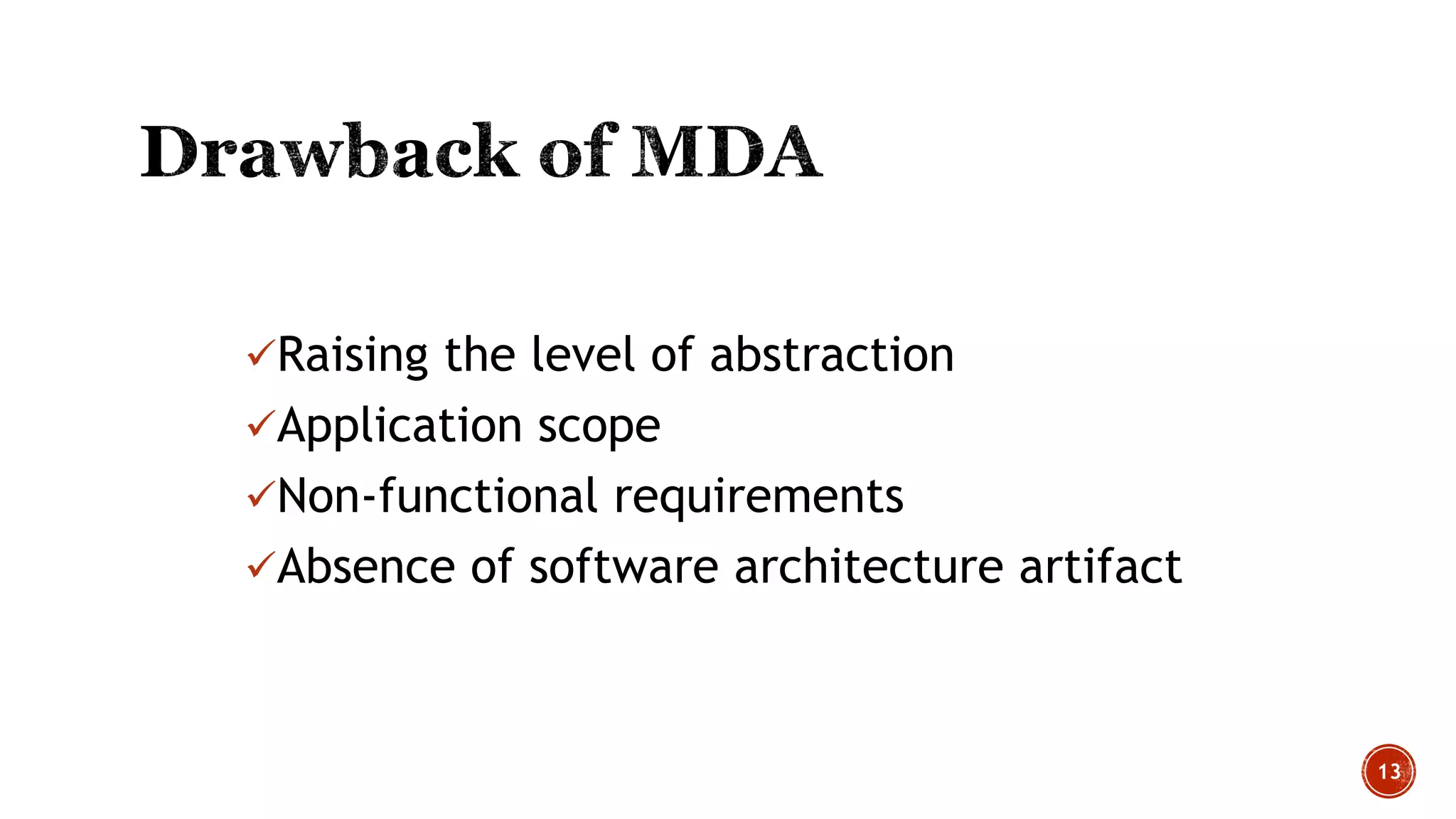 Model Driven Architecture Pptx Computer Software And Applications Computing