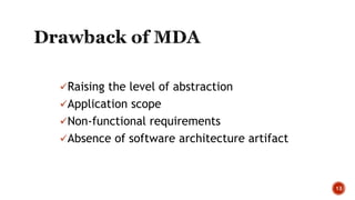 Model driven architecture | PPTX
