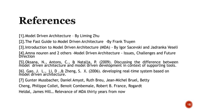 Model driven architecture | PPTX | Computer Software and Applications | Computing