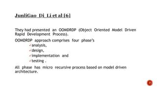 Model driven architecture | PPTX