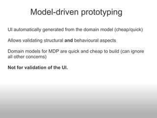 Model Driven Prototyping | PPT