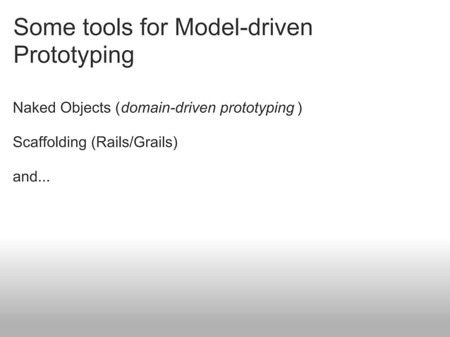 Model Driven Prototyping | PPT
