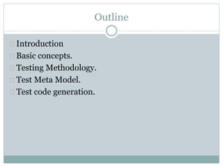 Model–driven system testing service oriented systems | PPTX | Web ...