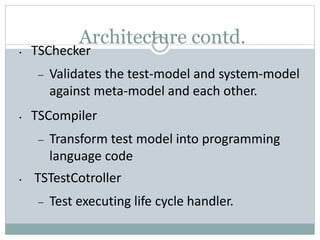 Model–driven system testing service oriented systems | PPTX | Web ...