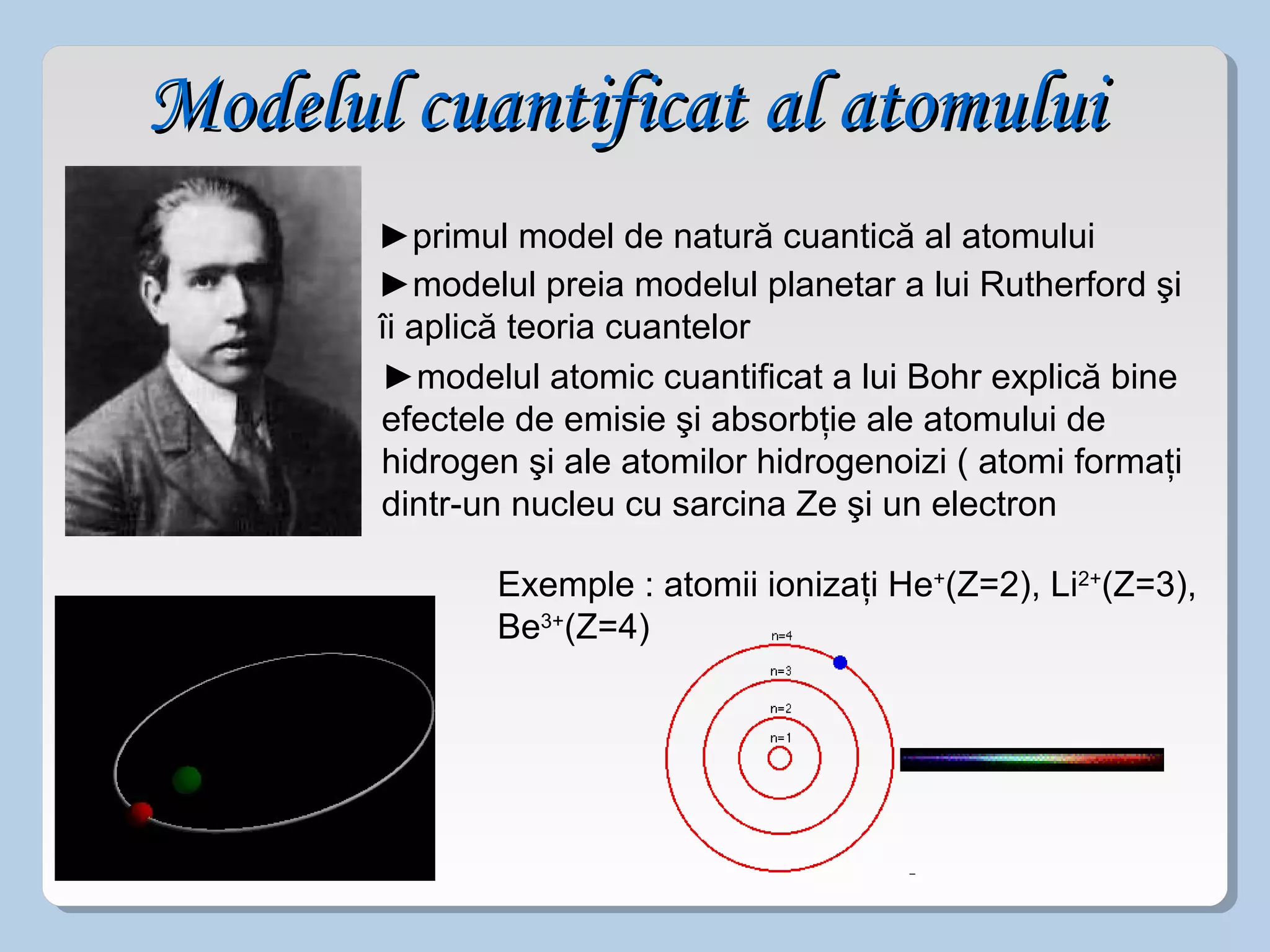 Modele atomice | PPT