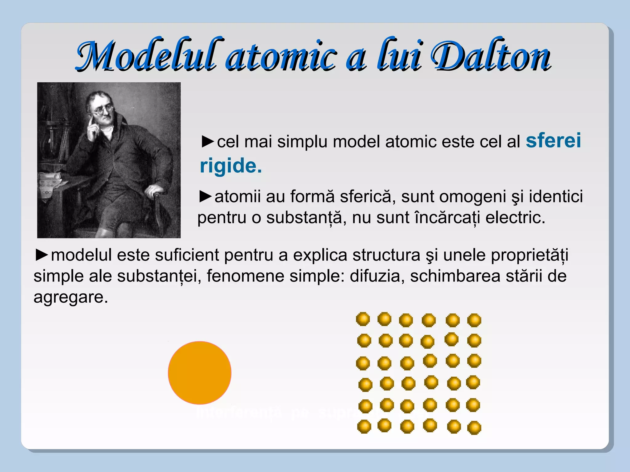 Modele atomice | PPT