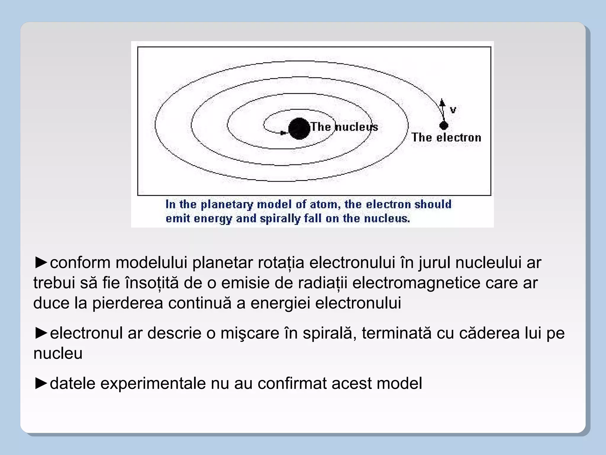 Modele atomice | PPT