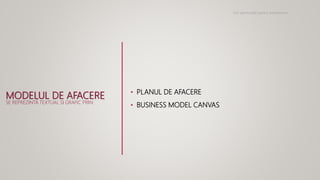 Modele de afacere 2 | PPTX