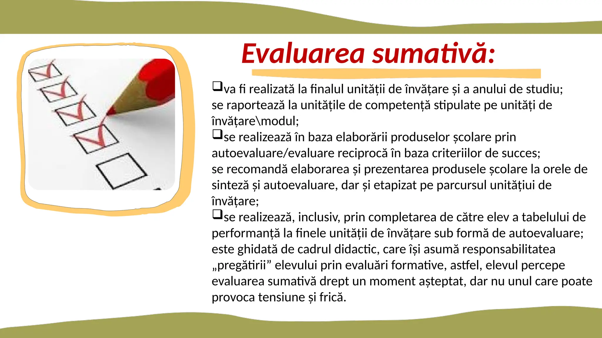 MODELE DE EVALUARE (2).pptx in cadrul orelor | PPTX