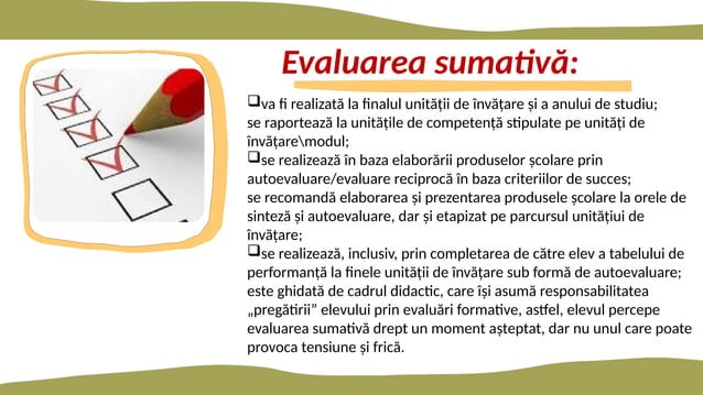MODELE DE EVALUARE (2).pptx in cadrul orelor | PPTX