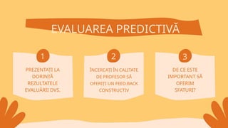 MODELE DE EVALUARE (2).pptx in cadrul orelor | PPTX