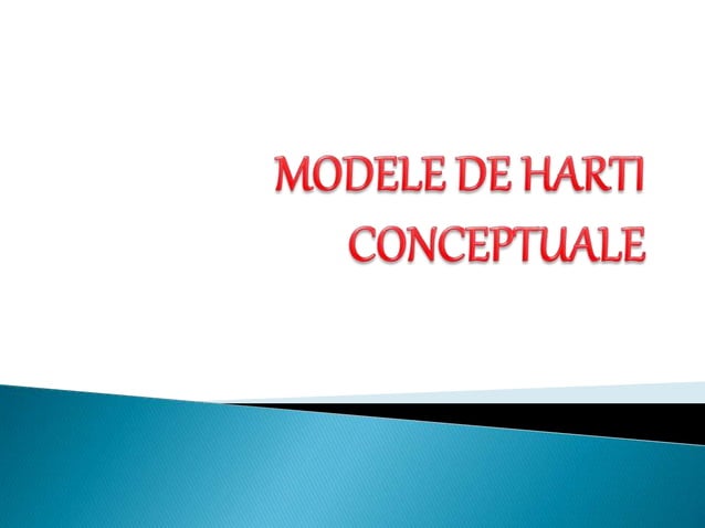 Modele de harti conceptuale | PPTX