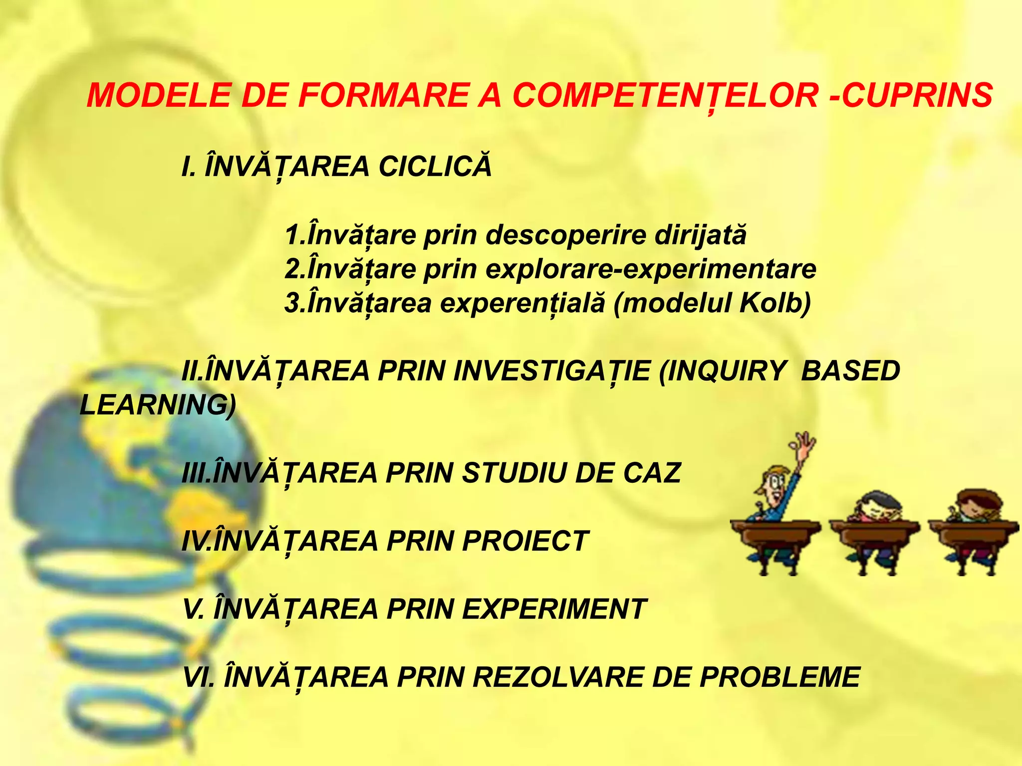 Modele de invatare | PPT
