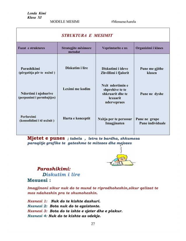 Modele mesimi kimi 11 | PDF