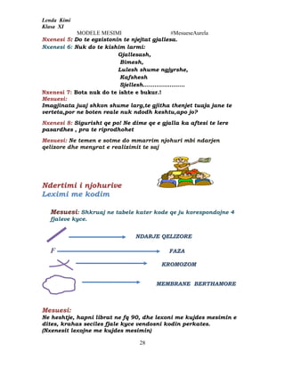 Modele mesimi kimi 11 | PDF