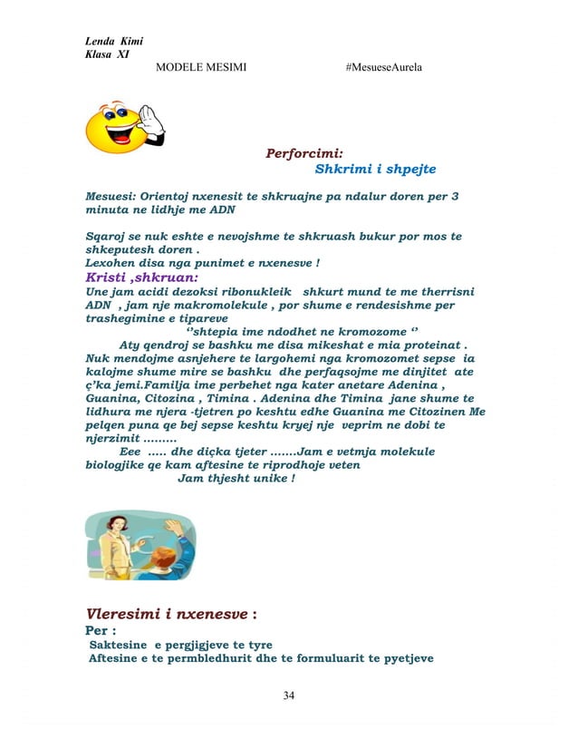 Modele mesimi kimi 11 | PDF