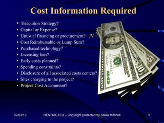 Model Epc And Client Cost Management Presentation | PPT