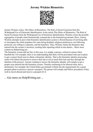 Model Essay English O Level | PDF