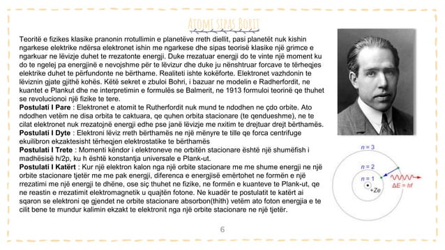 Modelet e atomit | PPT