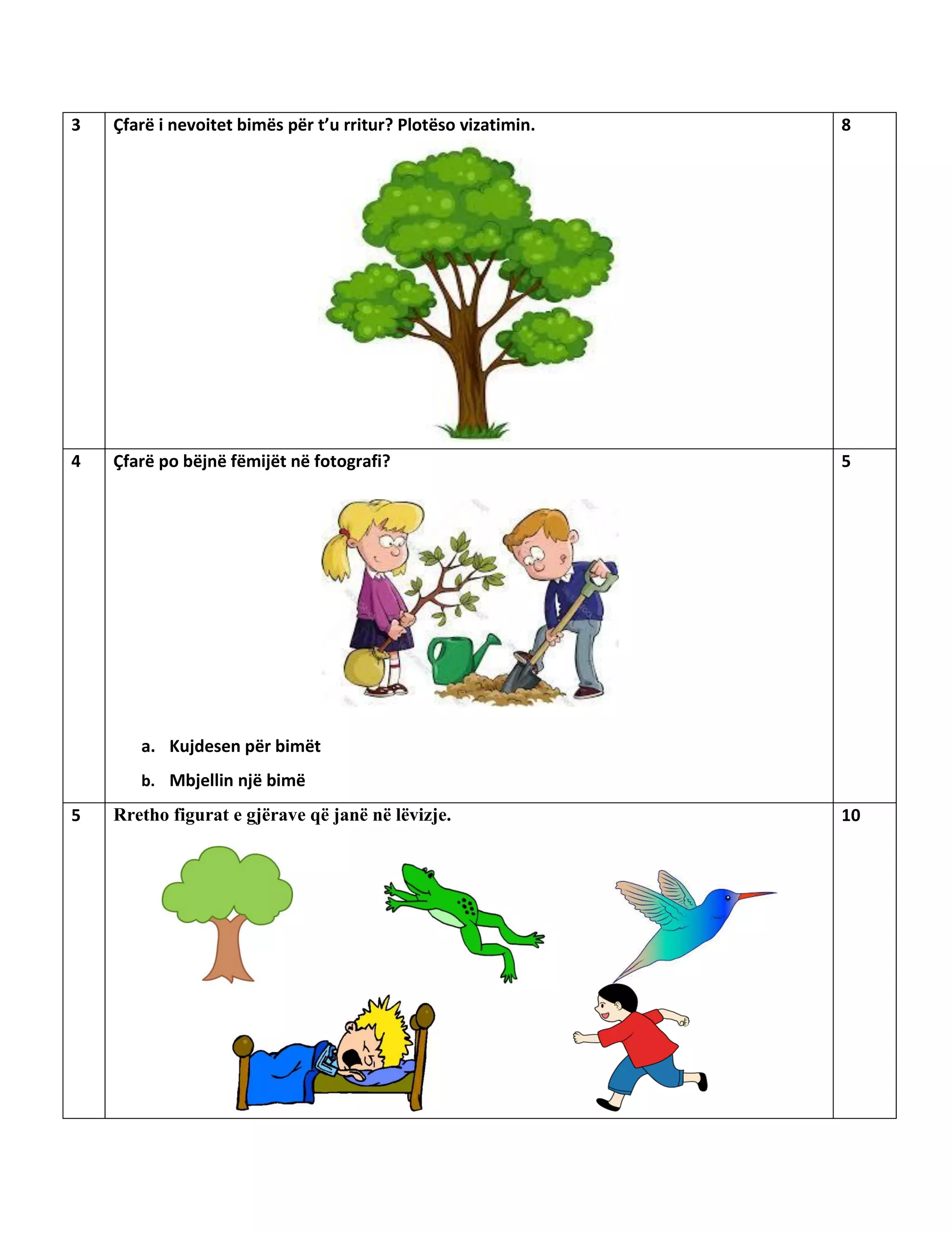Modele testesh per kl i | PDF