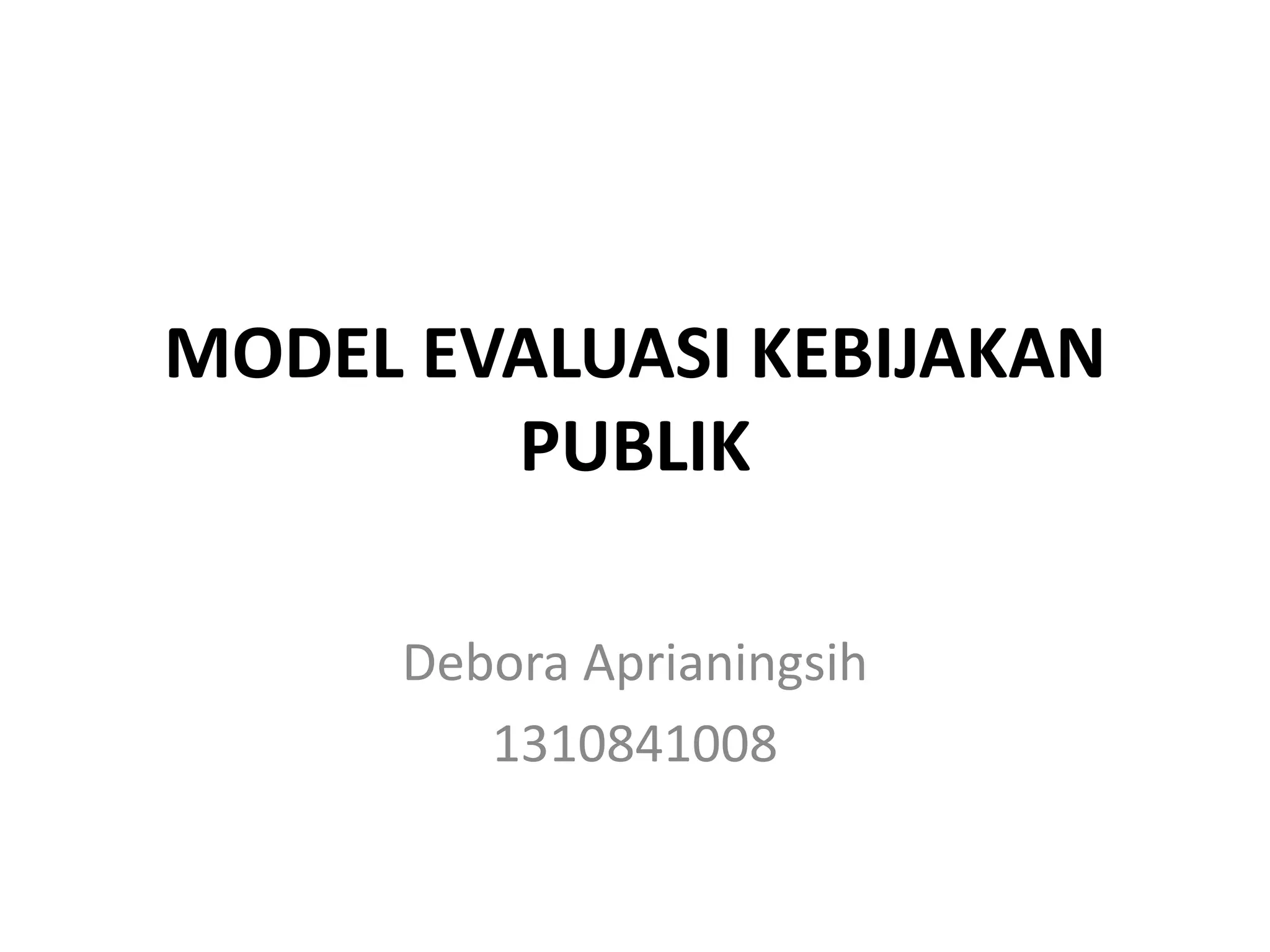 MODEL_EVALUASI 123456789 contoh dari google.pptx