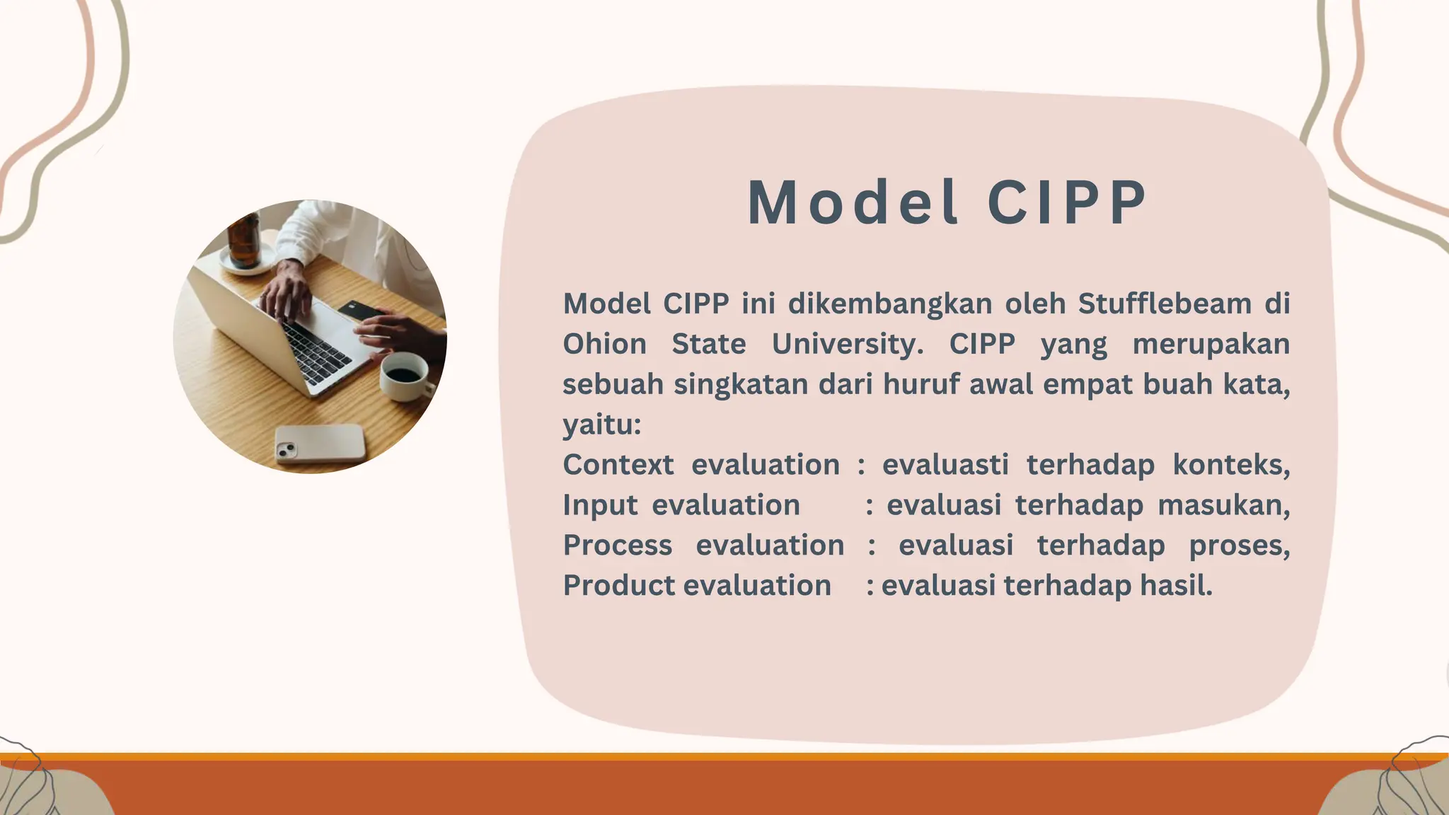 Model Evaluasi CIPP, Stake, Kirkpatrik, dan alkin.pptx