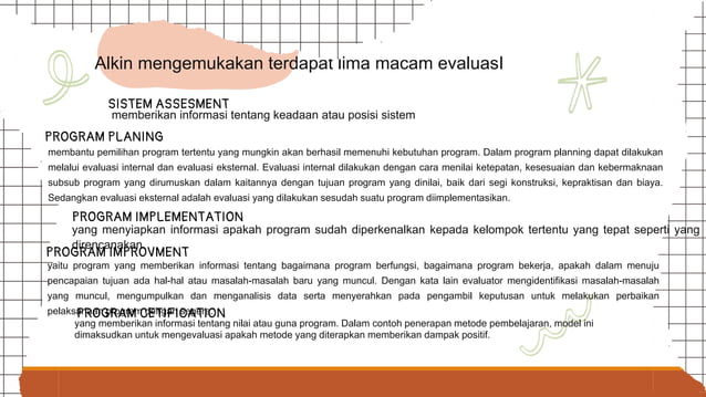 Model Evaluasi CIPP, Stake, Kirkpatrik, dan alkin.pptx