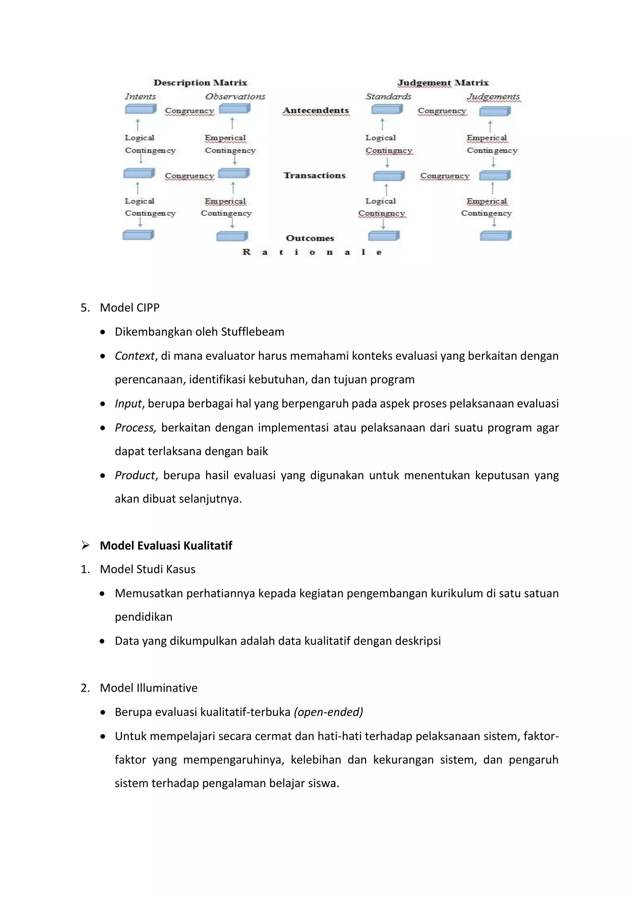 Model evaluasi kurikulum | PDF