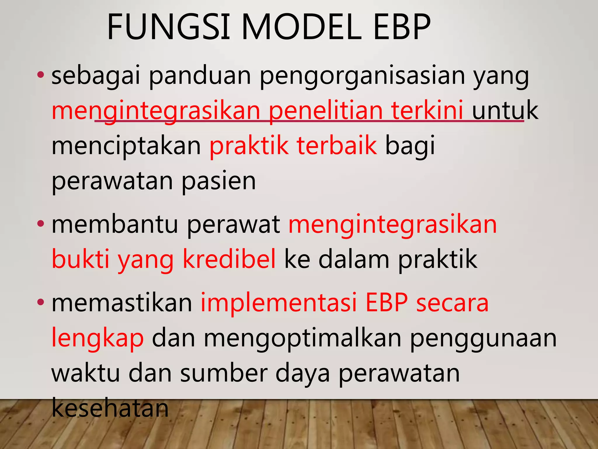 MODEL EVIDENCE BASED PRACTICE.ppt