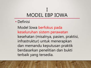 MODEL EVIDENCE BASED PRACTICE.ppt