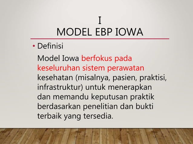 MODEL EVIDENCE BASED PRACTICE.ppt