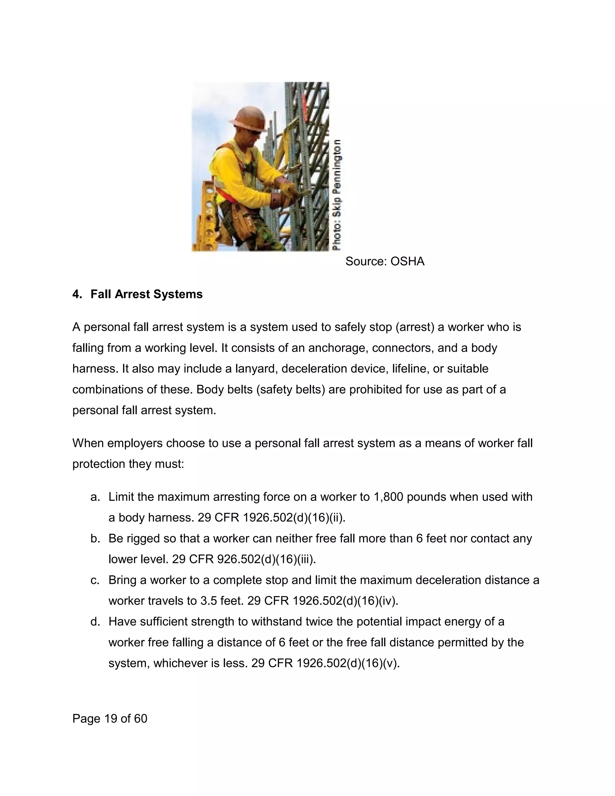 Model Fall Protection Plan.pdf | Home Security | Home & Garden