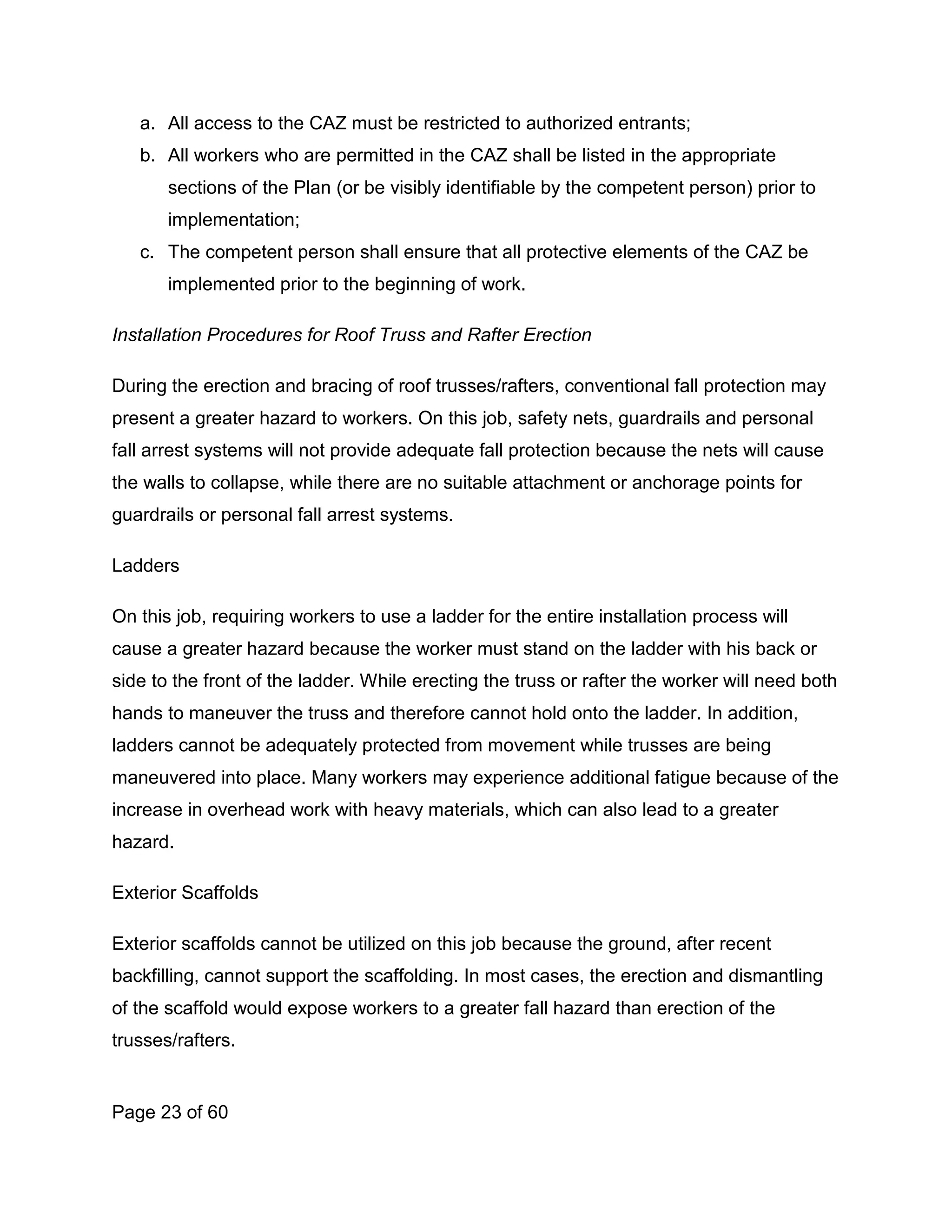 Model Fall Protection Plan.pdf | Home Security | Home & Garden