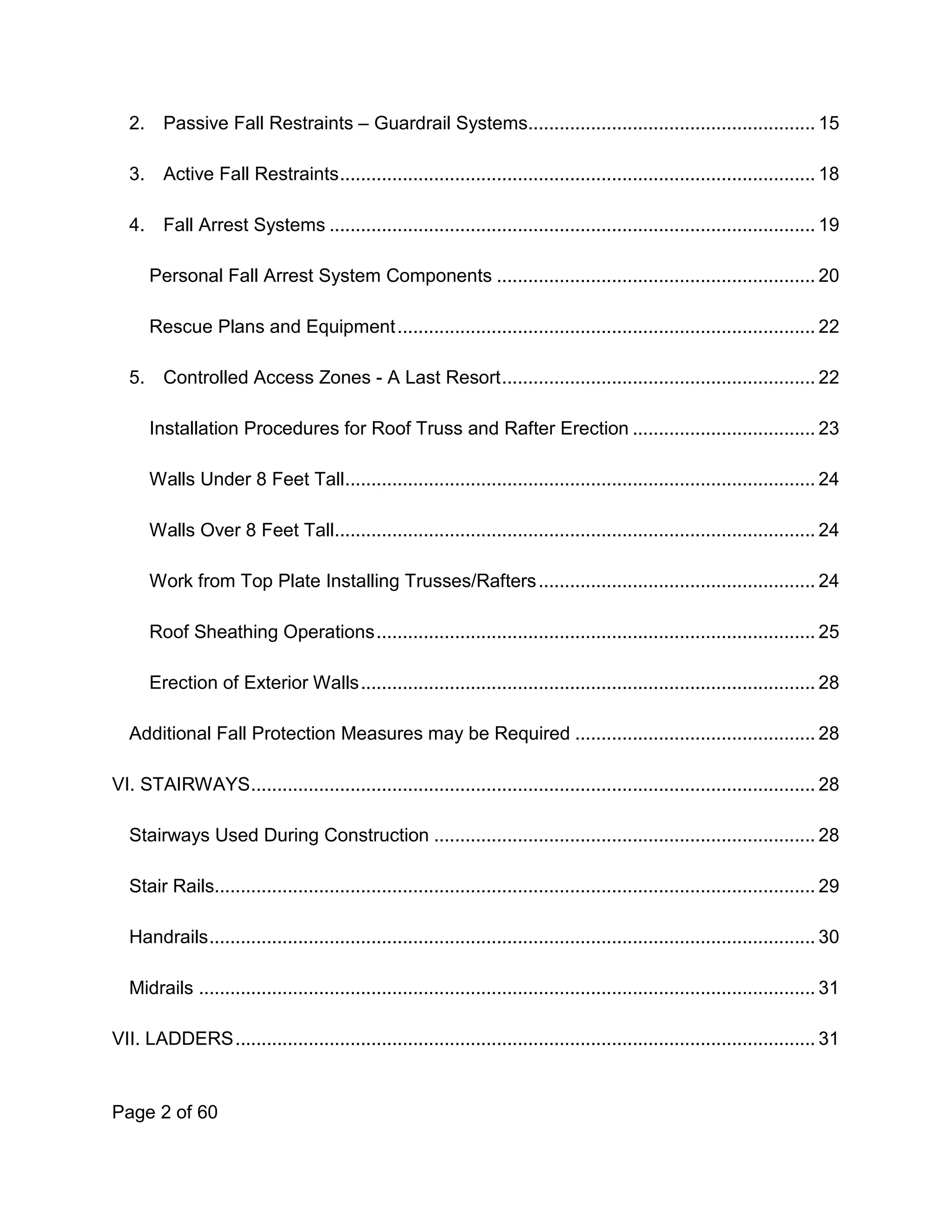 Model Fall Protection Plan.pdf | Home Security | Home & Garden