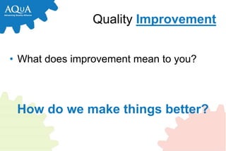 Model for improvement | PPTX