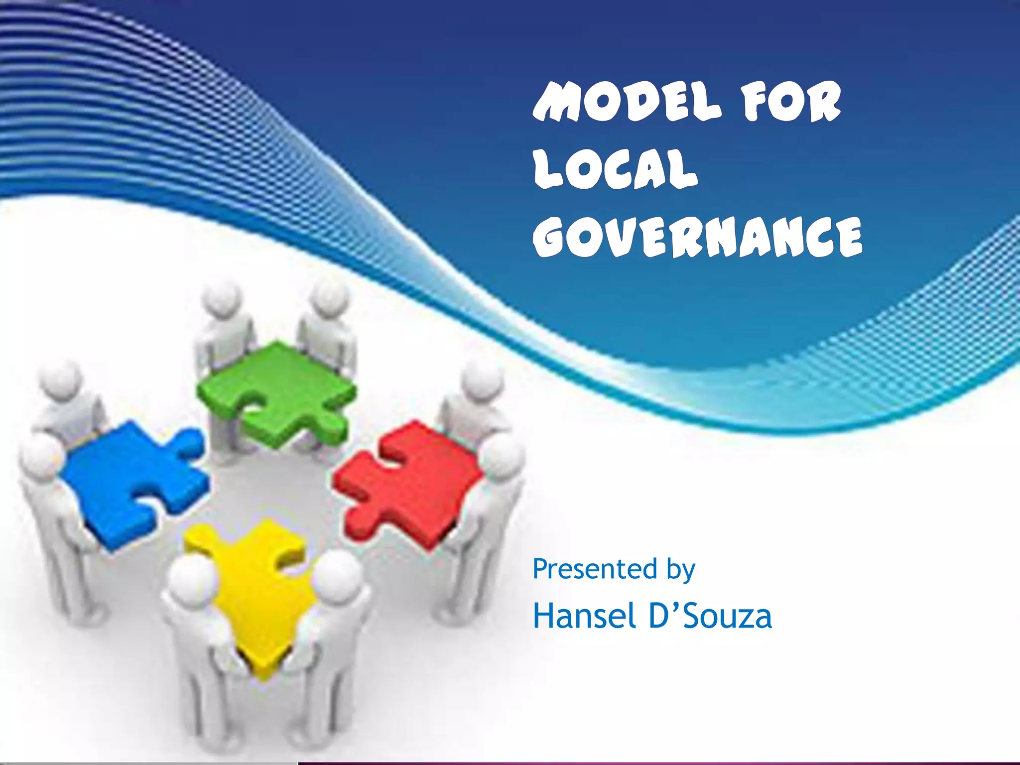 Model for Local Governance | PPTX